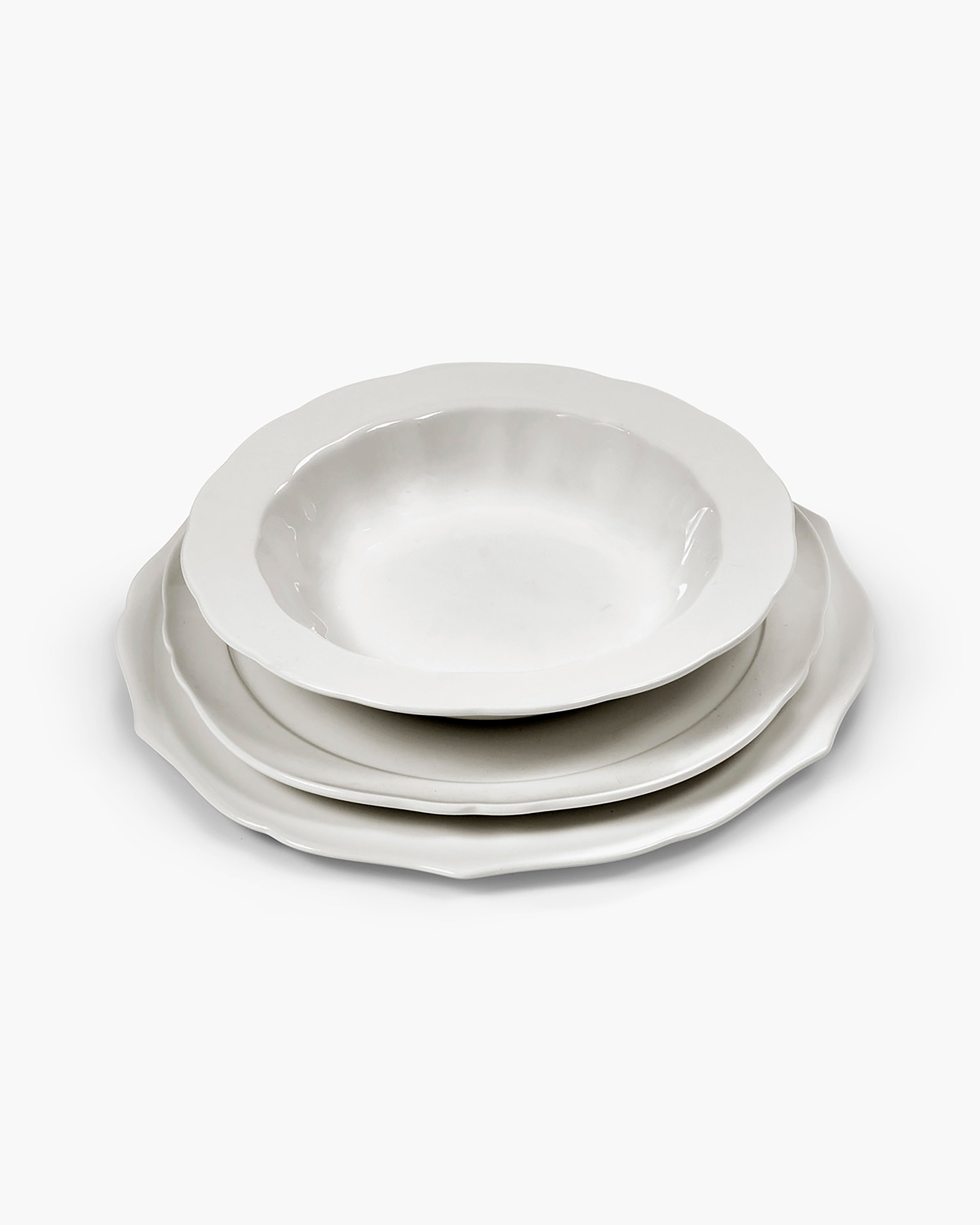 silhouette dinner set