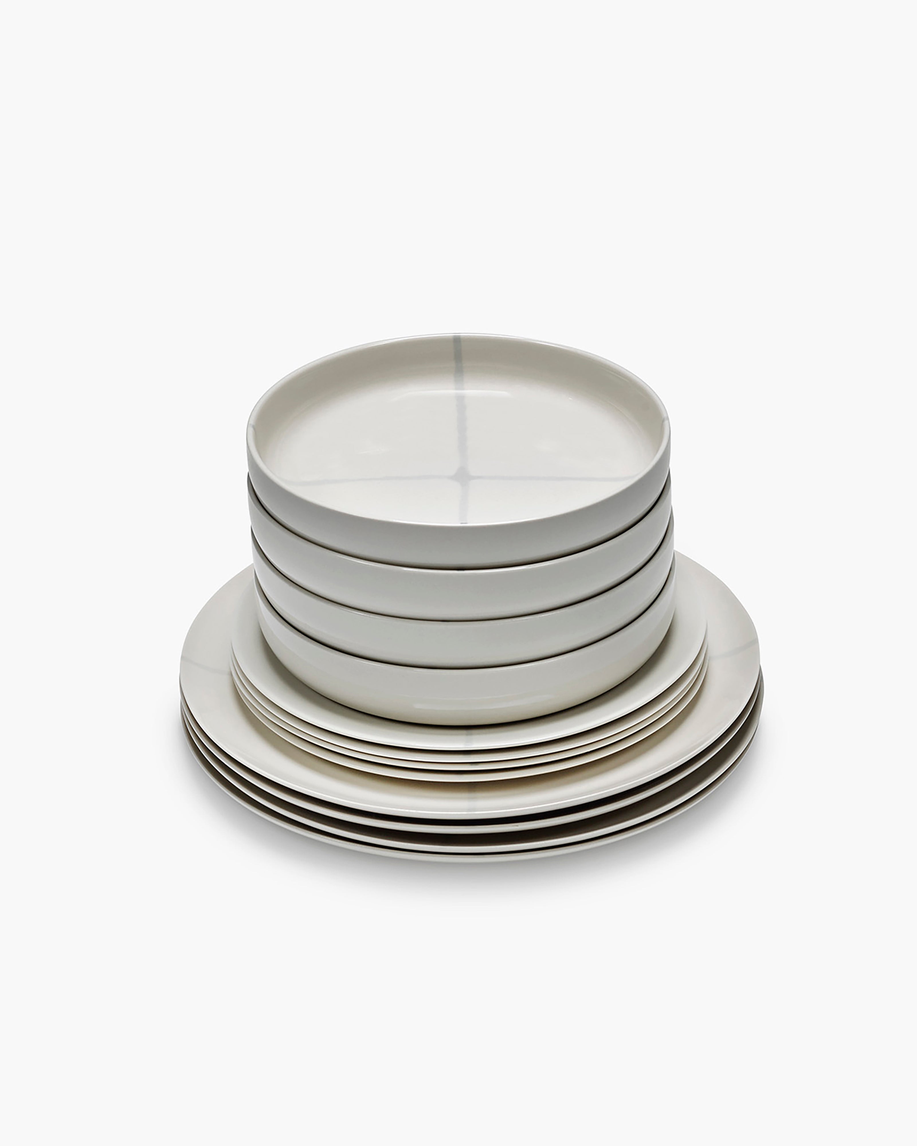 Dinner Set 12 pieces salt zuma – SERAX