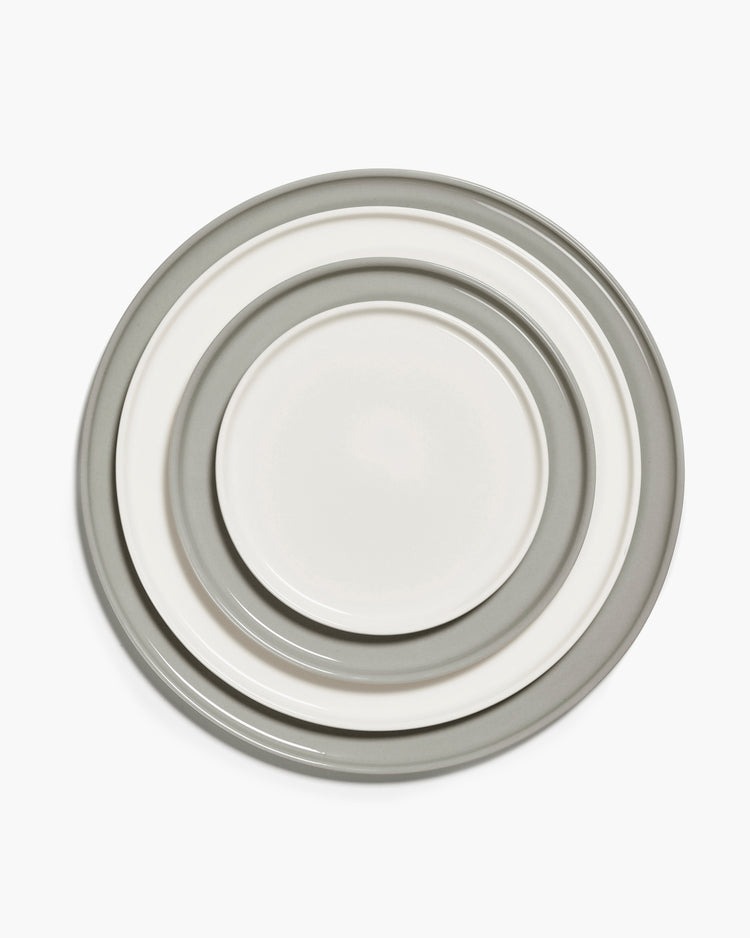 Low breakfast plate ivory Cena – SERAX