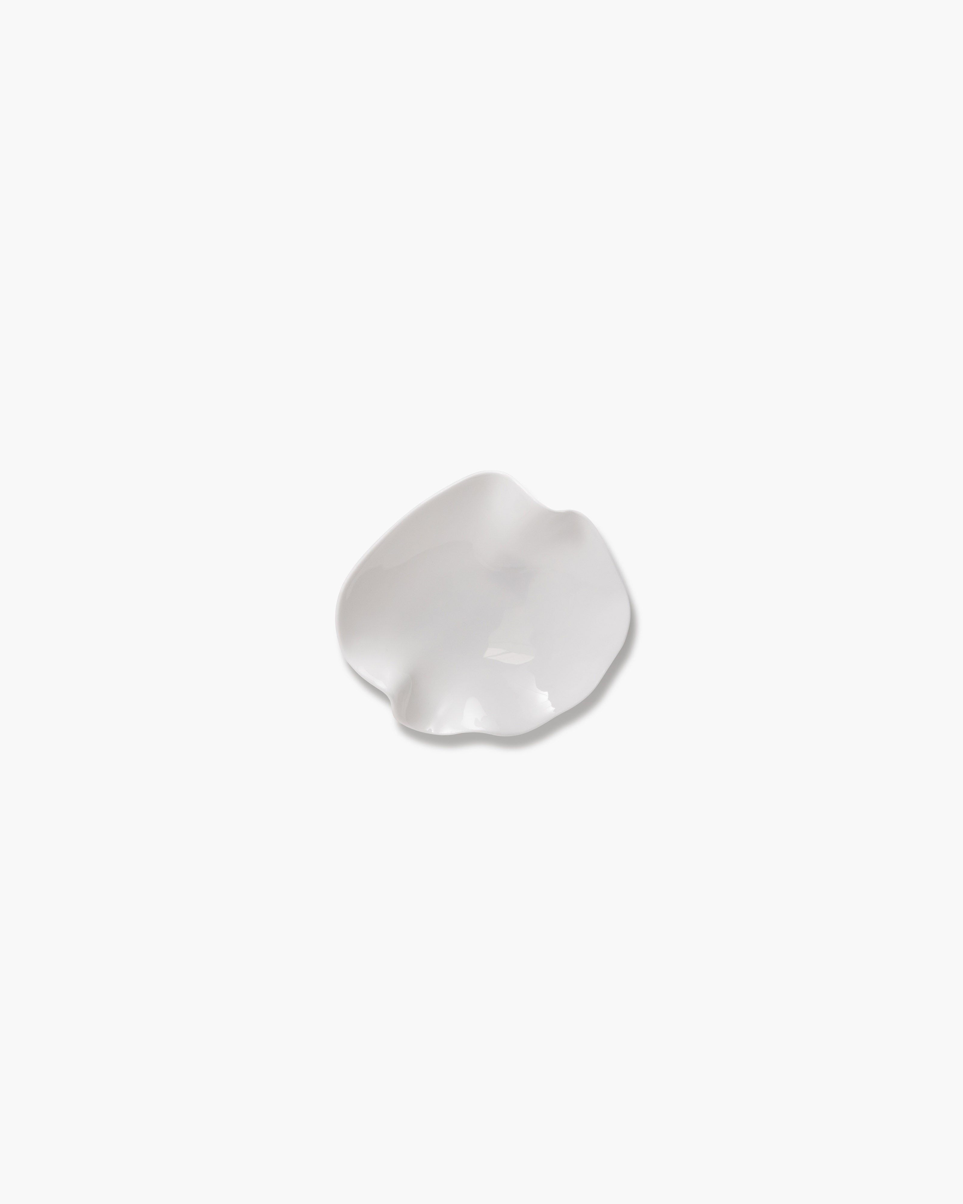 Bread plate Sara III round white Perfect Imperfection – SERAX